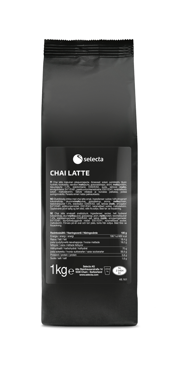 SELECTA CHAI LATTE 750G – Selecta Sverige