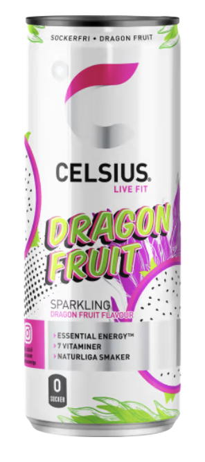 CELSIUS DRAGON FRUIT 35,5CL – Selecta Sverige