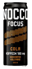 NOCCO FOCUS COLA 330 ML – Selecta Sverige